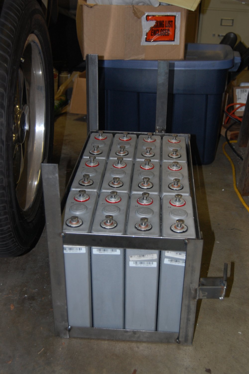 Electric Porsche: Battery Boxes, part 3