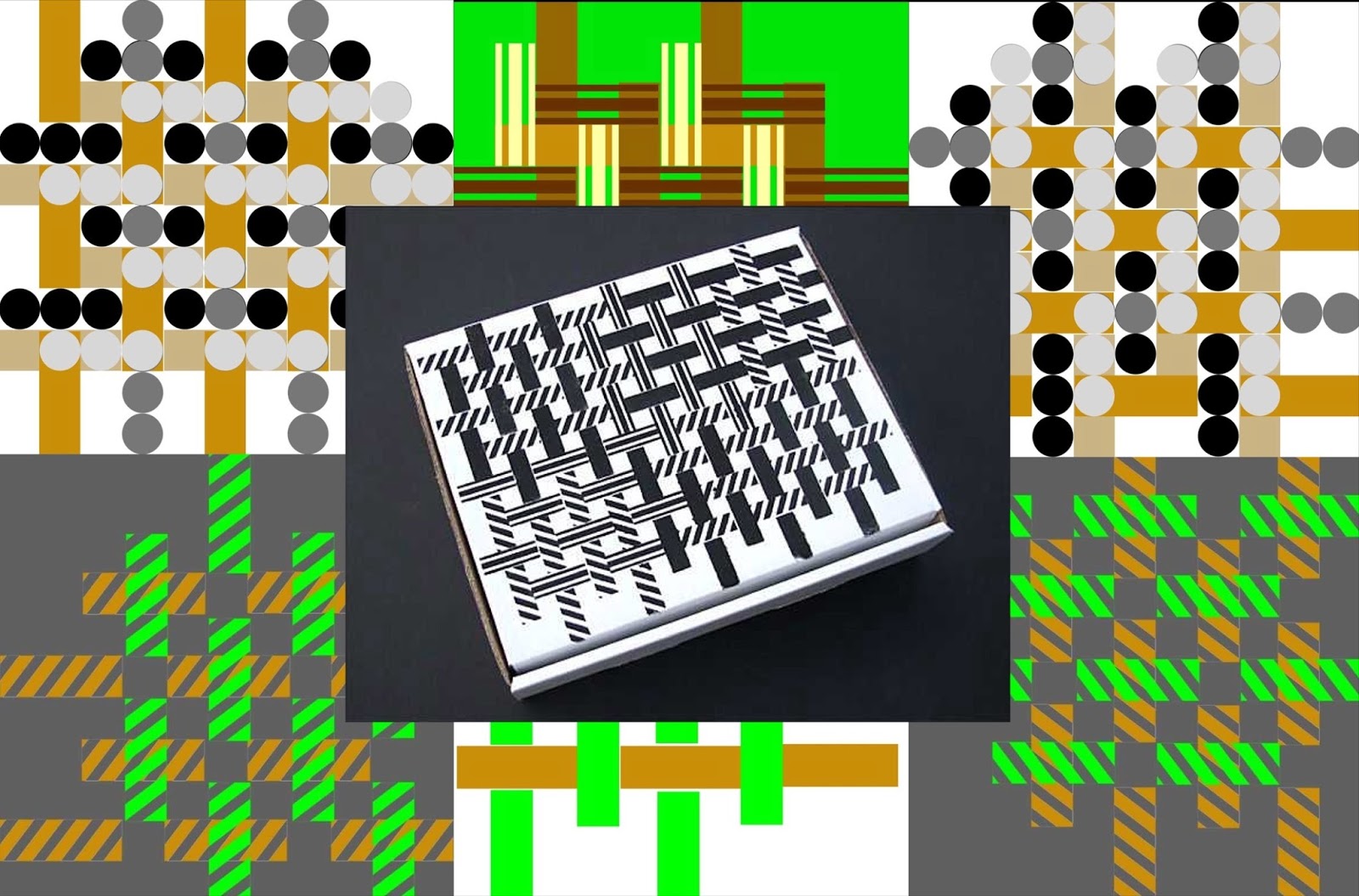 Andrew's Creativity: Creative Process with Stencil Designs