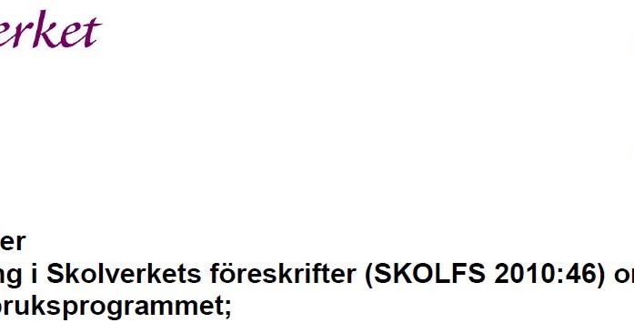 Älgflugornas Herre: Skolverket, jakten och gymnasieskolorna