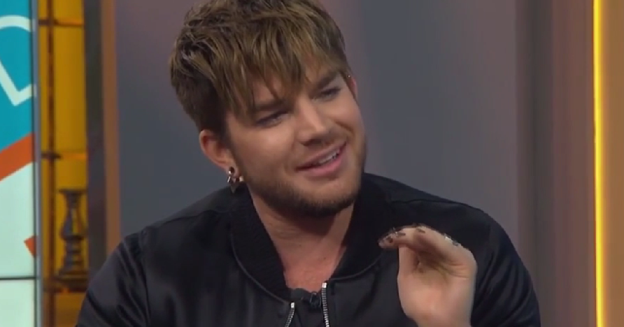 🐕 Adam & Pharaoh: Adam Lambert Berts about Pharaoh on National TV