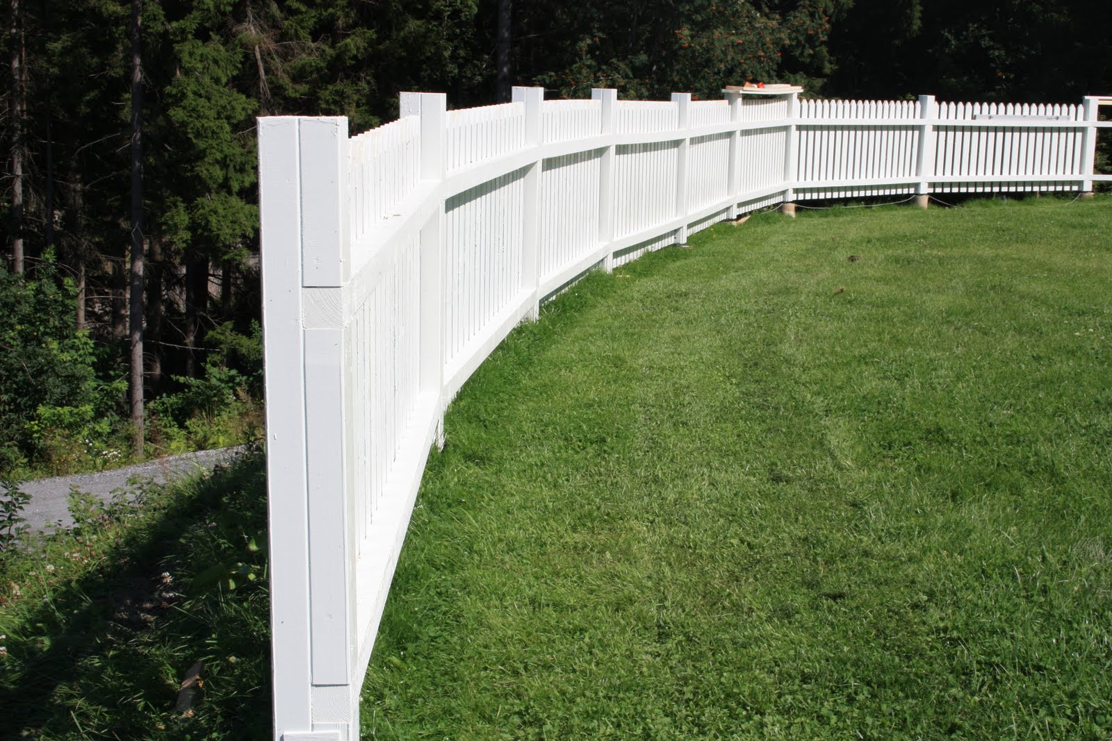 livets drøm: Stakittgjerdet