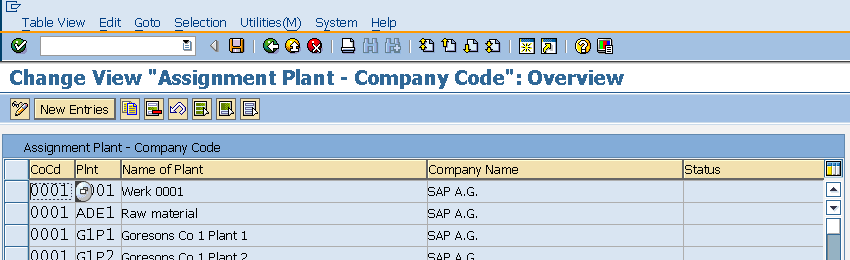SAP MM : How To ASSIGN PLANT TO COMPANY CODE ? | sapGyan.com