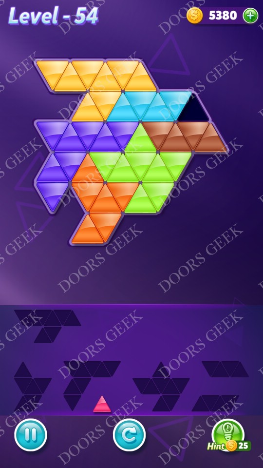 Block Triangle Puzzle Advanced Level 54 Solution Doors Geek block-triangle-puzzle-advanced-level-54-solution-doors-geek