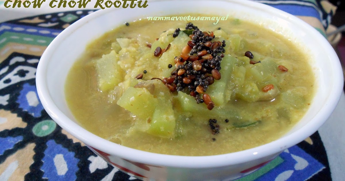 kalakkalsamayal: Chow-Chow-Koottu