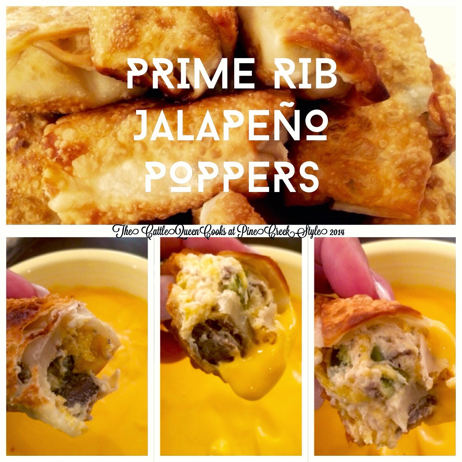Pine Creek Style: Prime Rib Jalapeño Poppers