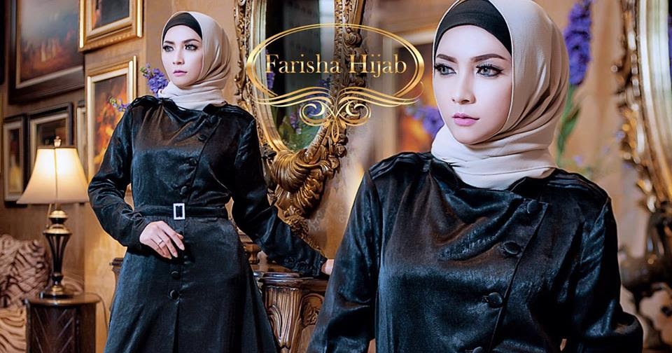 jual busana muslim: Zenzie Dress by Farishahijab