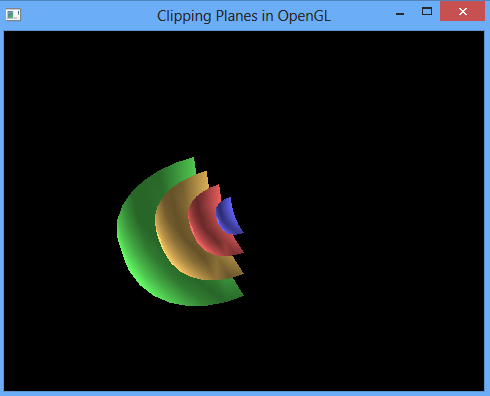 OpenGL Projects: OpenGL Clipping Plane Example