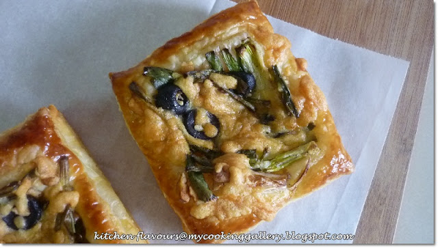 kitchen flavours: Scallion Tartlets