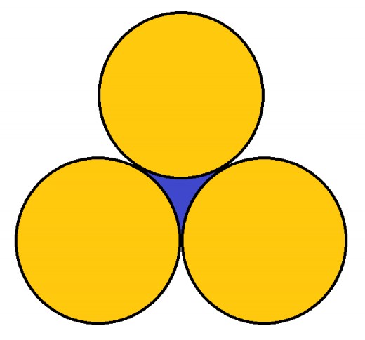 Trilhos da Matemática: Três círculos