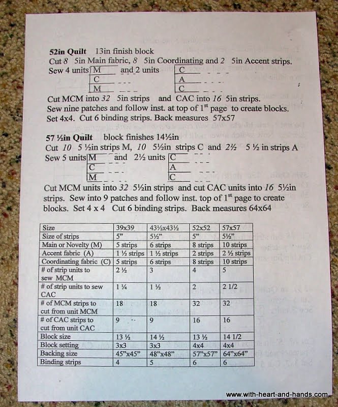 Download Fractured Nine Patch Quilt free - mousemaster