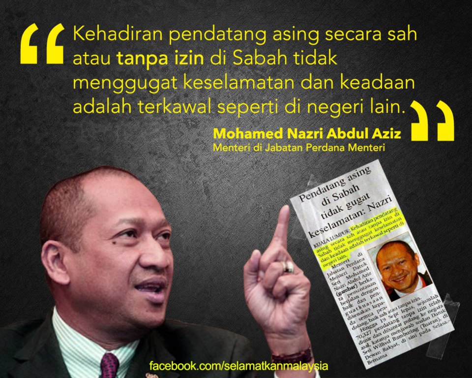 Antara kenyataan Datuk Hishamuddin, Datuk Nazri Aziz dan Tian Chua ...