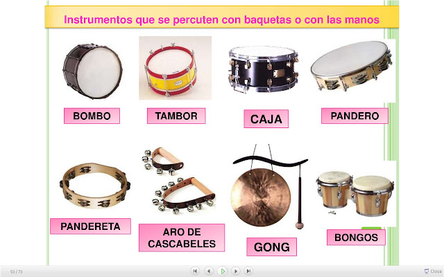 Arte Musical ¿Conoces Las Partes Del Pandero O Pandereta?, 56% OFF
