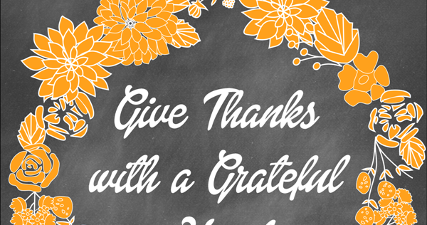 Thanksgiving | Free Give Thanks Printable Art - Party Ideas | Party ...