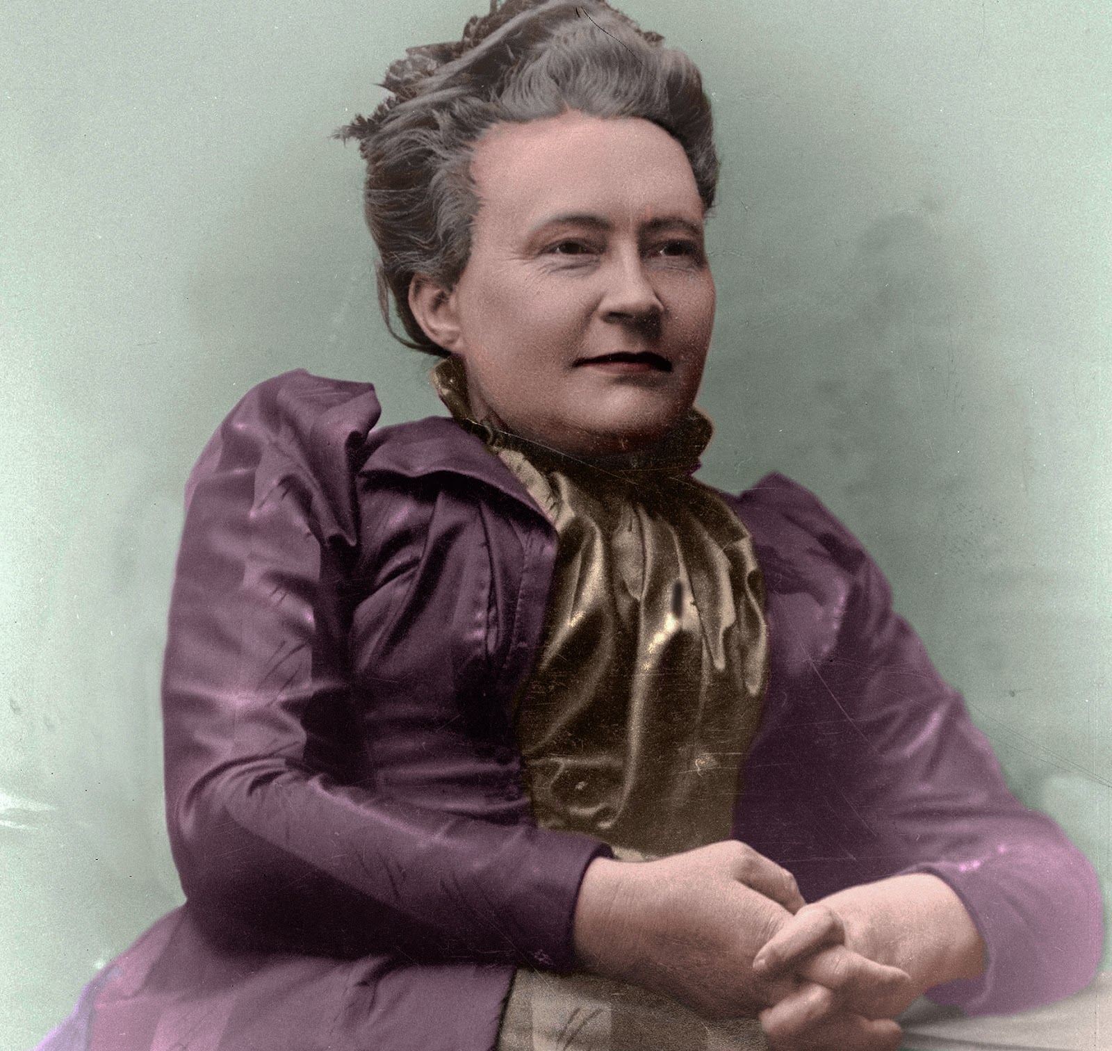 Historia väreissä: Minna Canth n. 1890