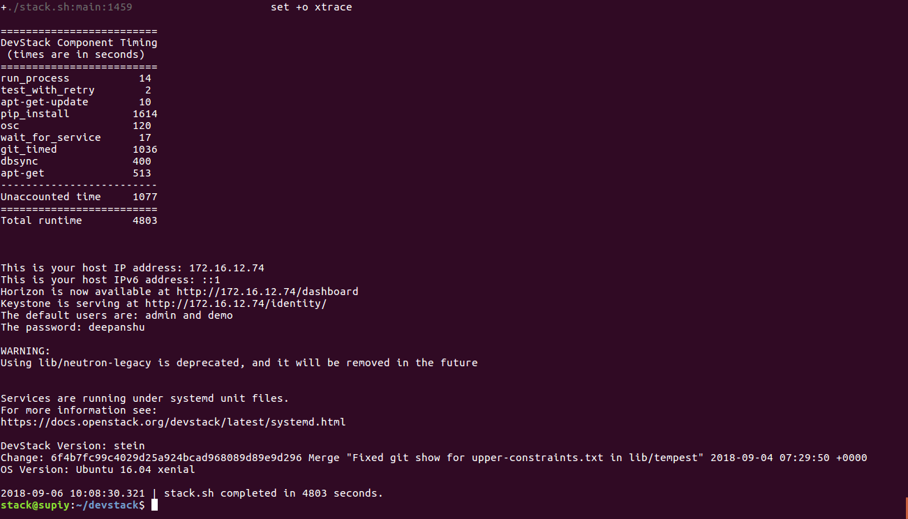 Install OpenStack on Ubuntu using Devstack on Ubunt - Security Cipher Install OpenStack on Ubuntu using Devstack on Ubunt - Security Cipher