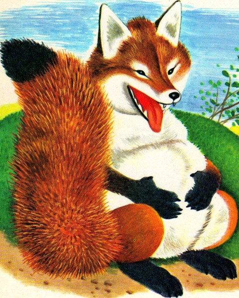 Le Roman de Renart: Le paysan Liétart - Renart s'empâte