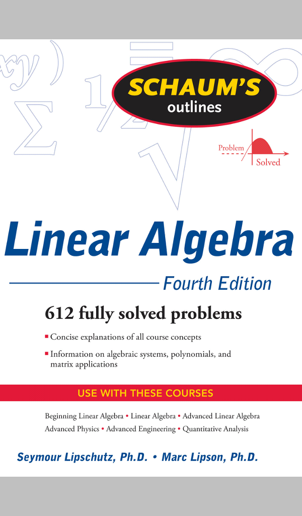 EDUCATION WORLD: Chapter:2 LINEAR ALGEBRA TEXTBOOKS