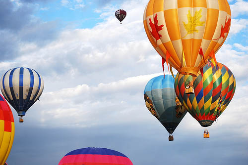The Art Of Photographing Hot Air Balloons | Mow Design | Graphic Design ...