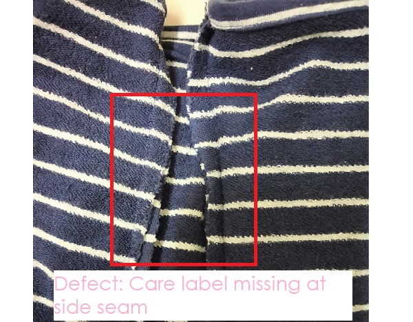 List of Garment Defects with Images