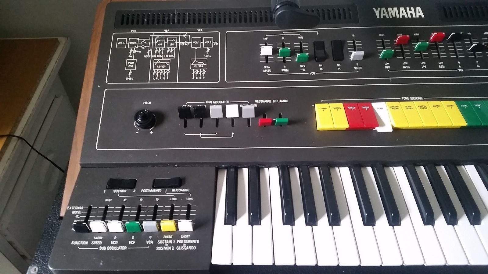 MATRIXSYNTH: Yamaha CS-50 Polyphonic Analog Synthesizer