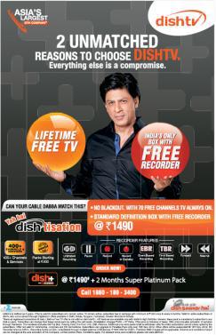 Team SRK: Dish TV ads