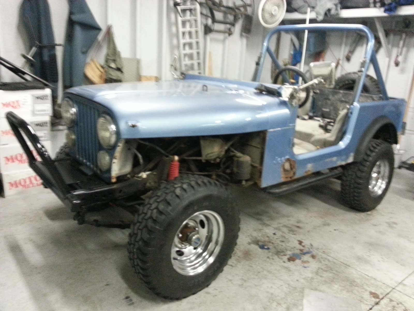 CacheCrawlers: CJ7 Fender Kit Build