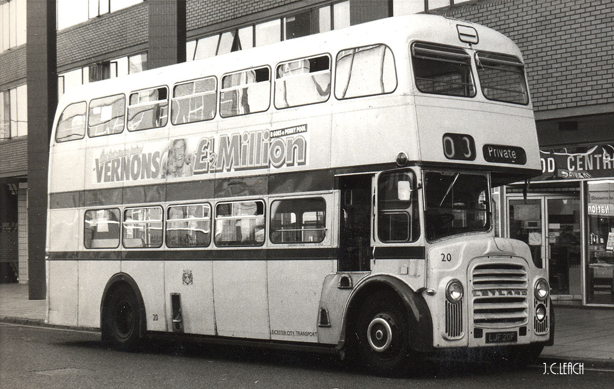Busworld Photography: A Bettter Bus: Leicester Leyland PD3 East-Lancs ...