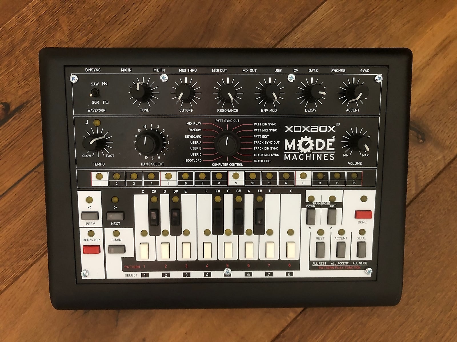 MATRIXSYNTH: 2019 Mode Machines x0xb0x MK3