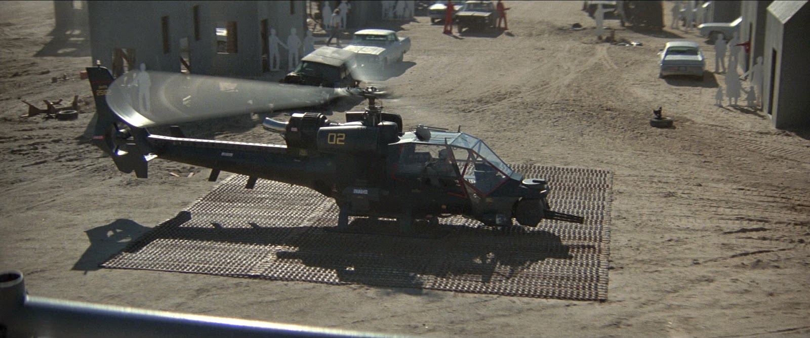 Bruce's Scale Modeling Domain: Blue Thunder - The movie and her 1/32 ...