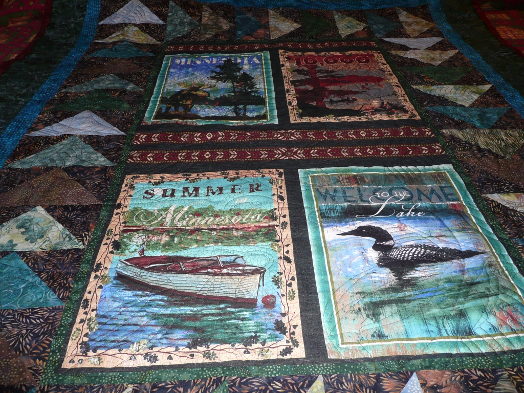 Acorn Ridge Quilting: The Minnesota Loon Quilt