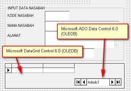 Solusi DbGrid ( Data Bound Grid Control ) tidak bisa di gunakan di Vb 6 !! - Teknisimi