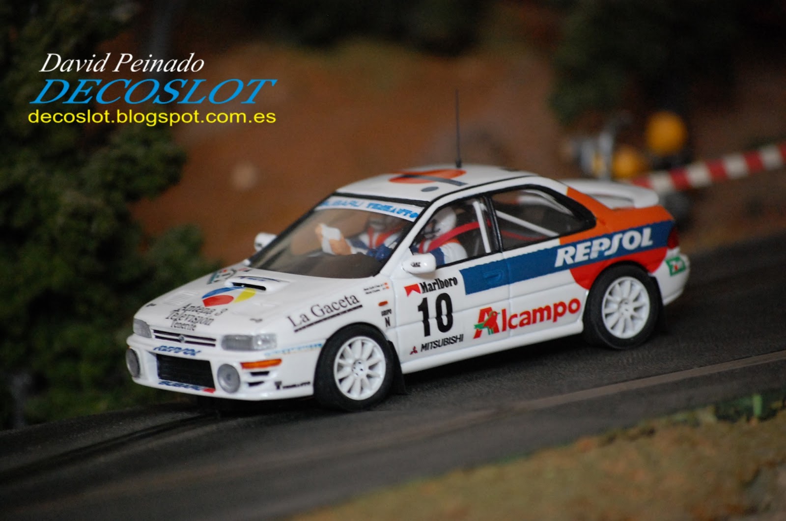 DECOSLOT: SUBARU IMPREZA G:N "REPSOL" J.L.CRUZ 1994