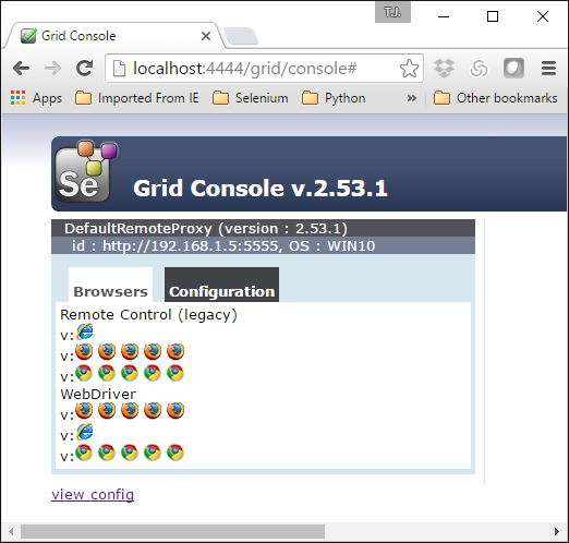 Adventures In Automation Setup Of Selenium Grid For Beginners Brace Yourself We Re Using The