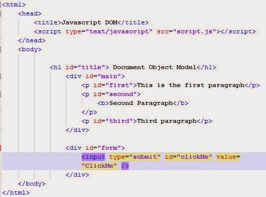 Apa itu DOM (Document Object Model) pada Javascript ? ~ Kecebong Racing