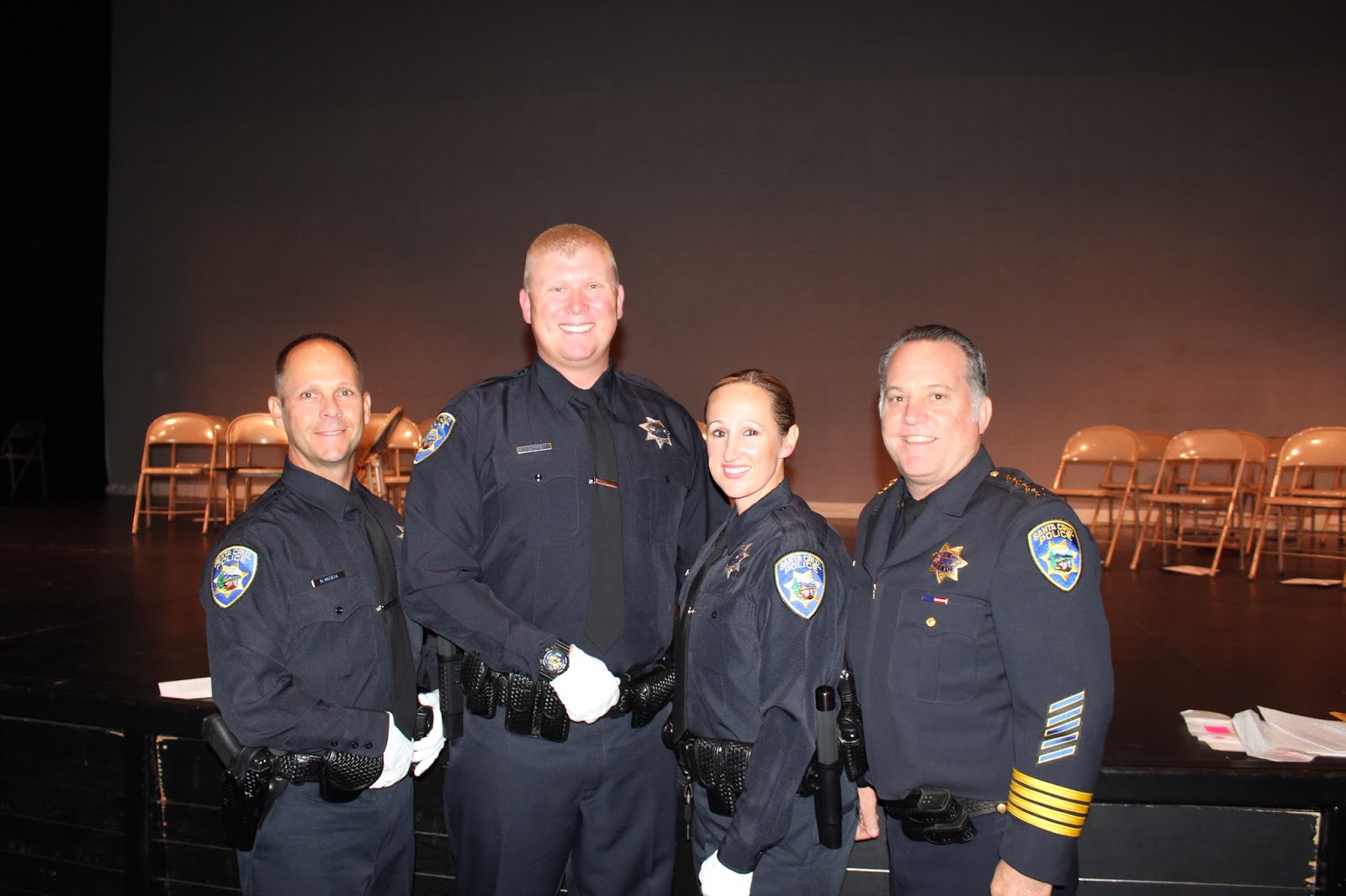 Santa Cruz Police: Three New Officers Graduate the Police Academy