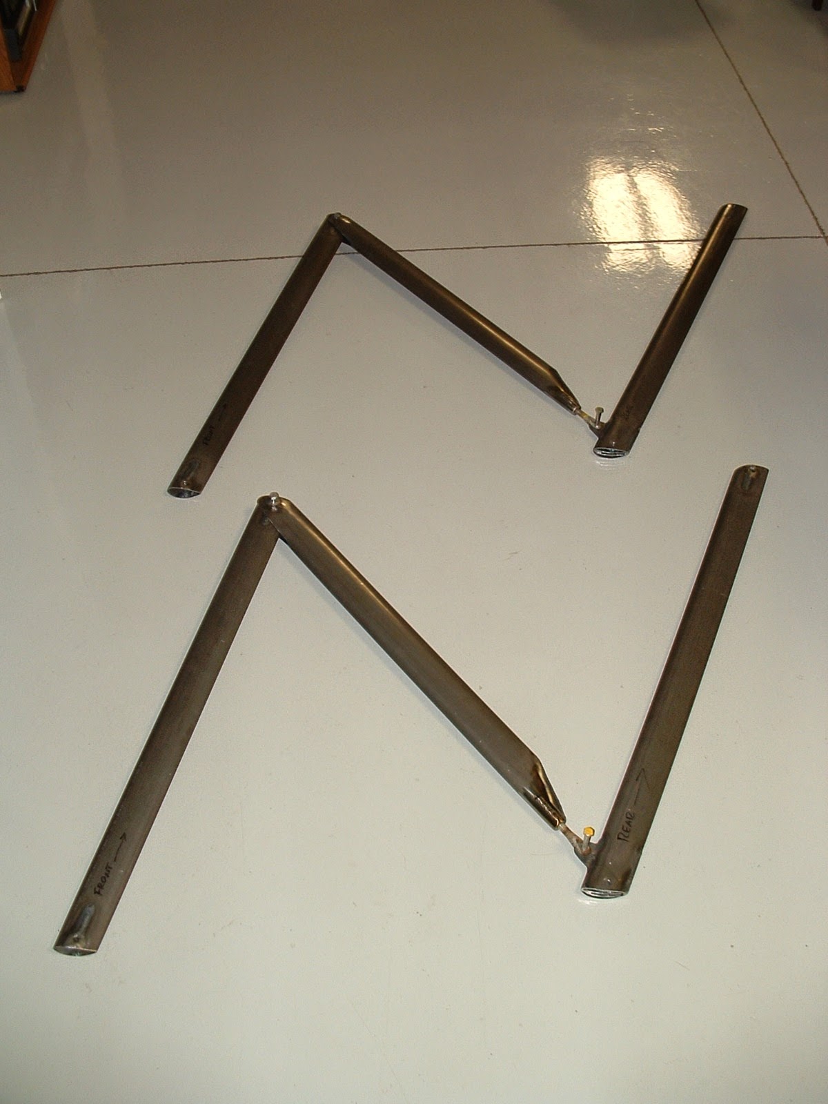 1928 Lincoln-Page LP-3 Restoration: Streamline Tubing and Cabane Struts