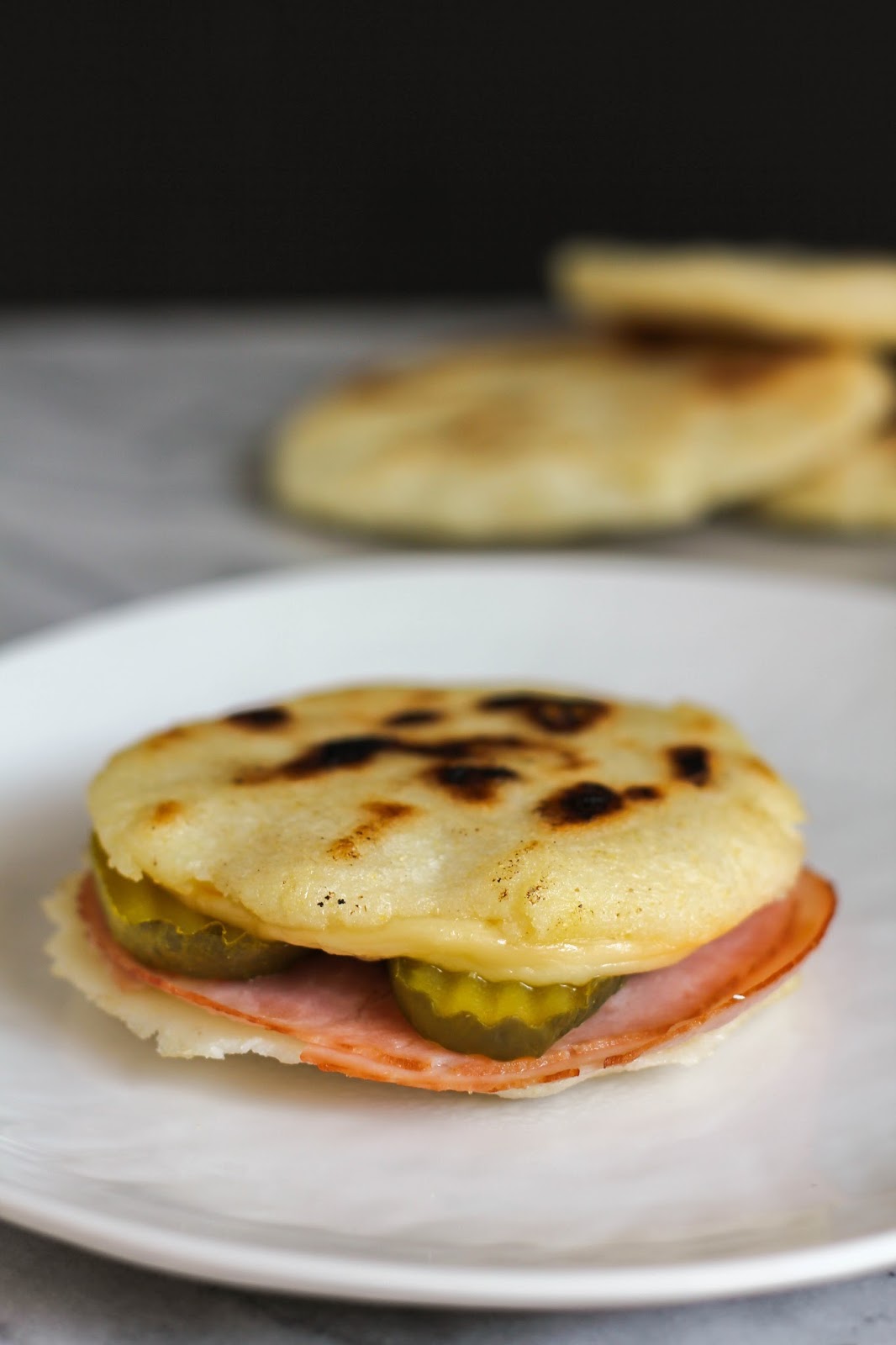 Cuban Arepa Sandwiches