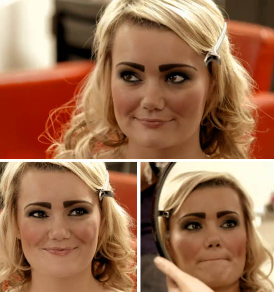 La Belle Imparfaite: Mode anglaise, le scouse brow!