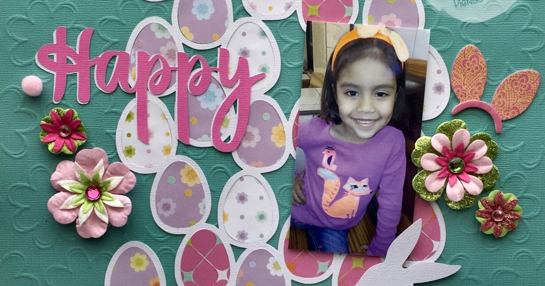 Hilda Designs: Layout Happy Easter