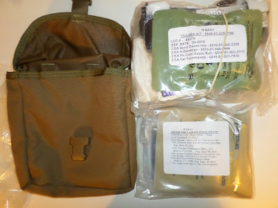 Webbingbabel: USMC First Aid Kit IFAK A1 2006