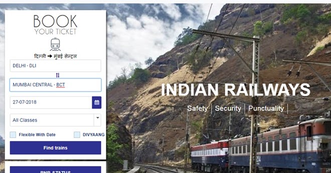 Mumbai Local Train Map: New IRCTC next-generation e-ticketing website