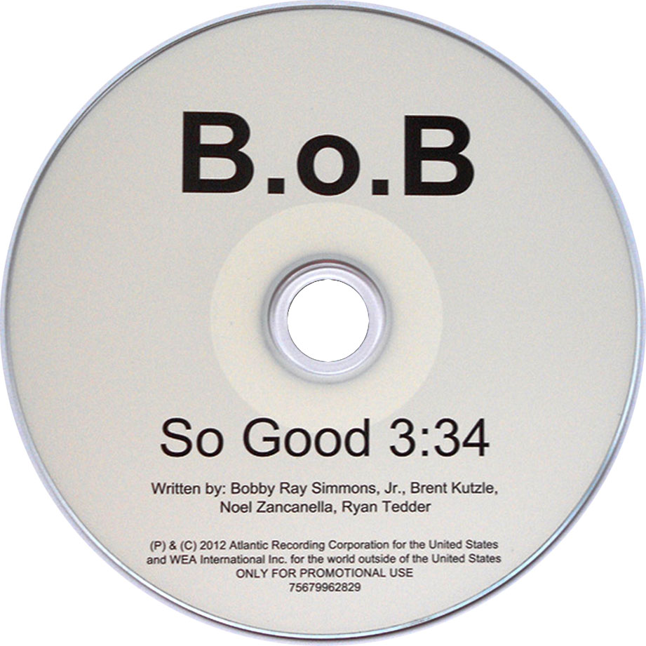 So Good (Single) - B.o.B. | BookletLandia.it