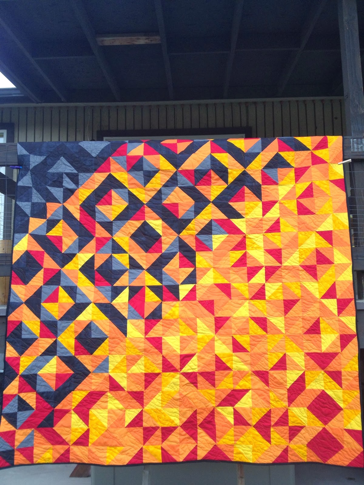 Mama Bear Quilting: Fire fighter quilt