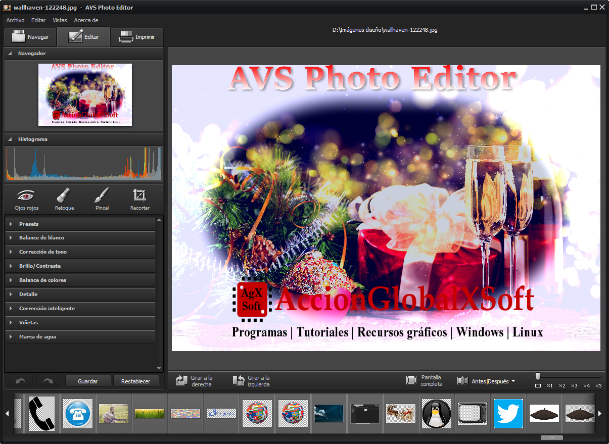AVS Photo Editor 3.2.5.169 - Una buena opción para editar, mejorar ...