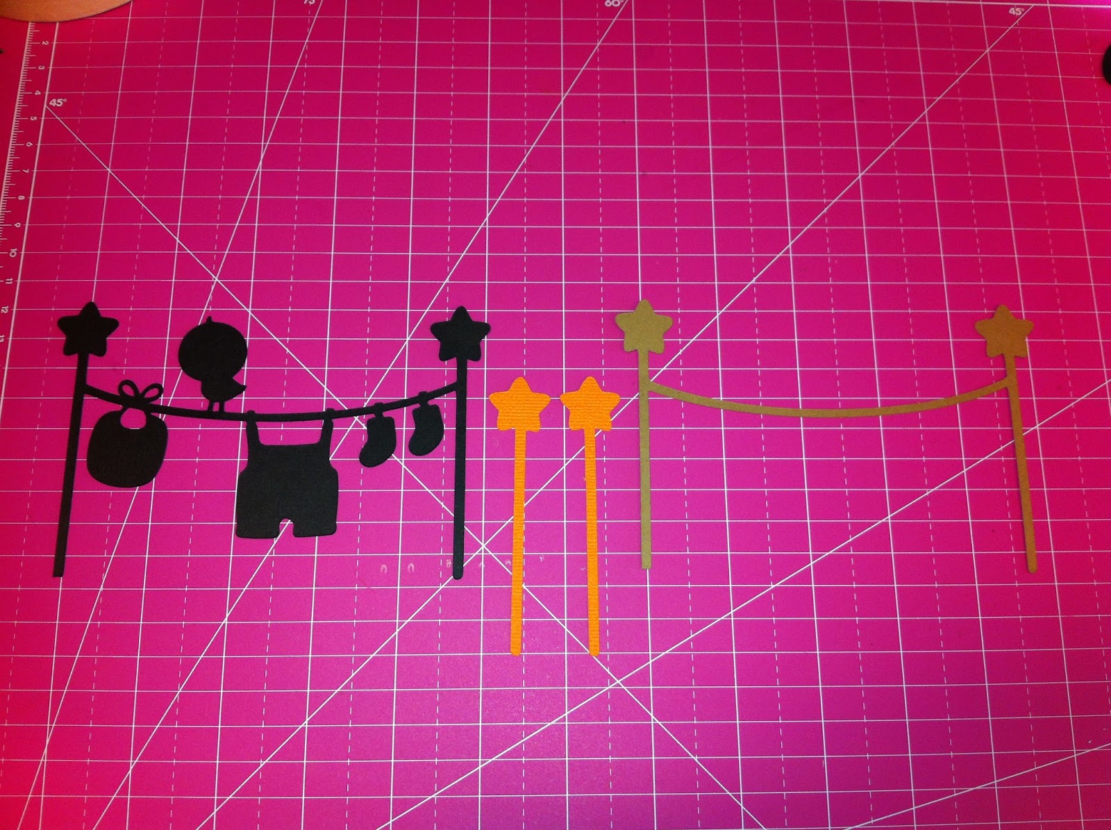 Pumpkin Spice & Everything Nice: Baby Boy Clothes Line Card