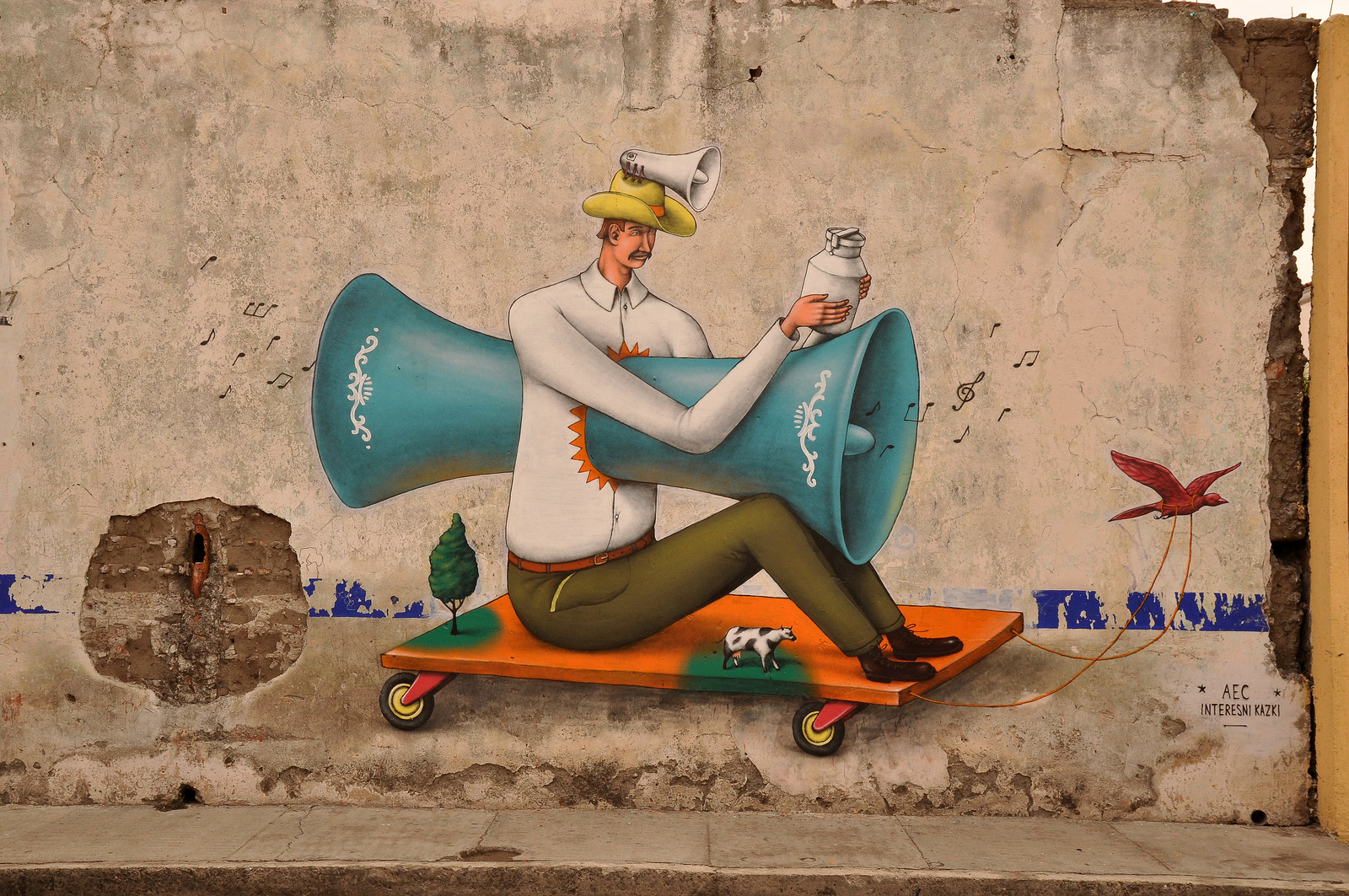 Interesni Kazki New Murals In Cholula, Mexico – StreetArtNews