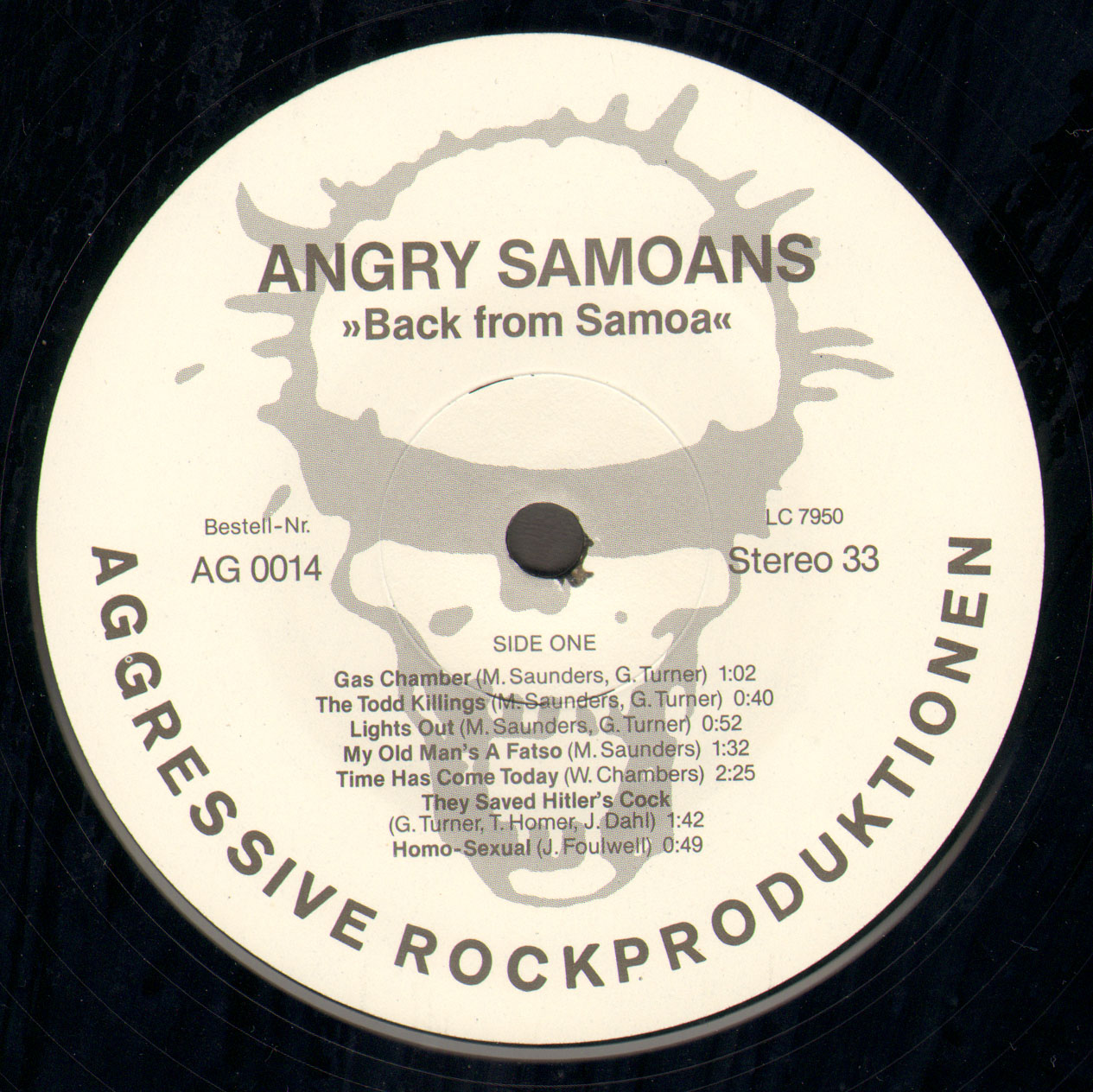 we cause havoc wherever we go..!!: angry samoans - back from samoa lp ...