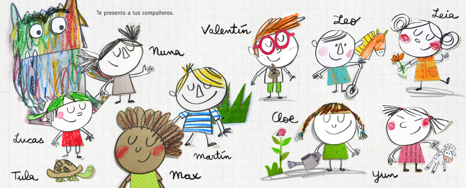 Cuéntame un cuento: El monstruo de colores va al cole - Aula de Elena