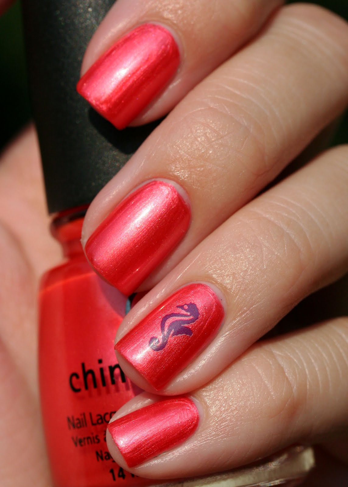 The Nail Network China Glaze Coral Star