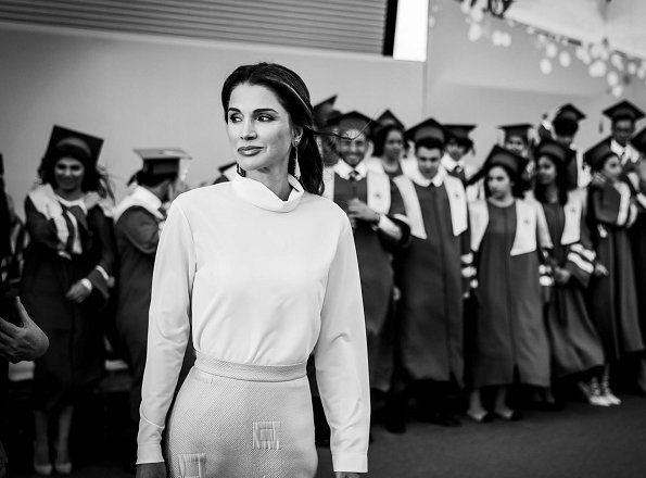 Queen Rania Attends The IAA 2017 Graduation Ceremony